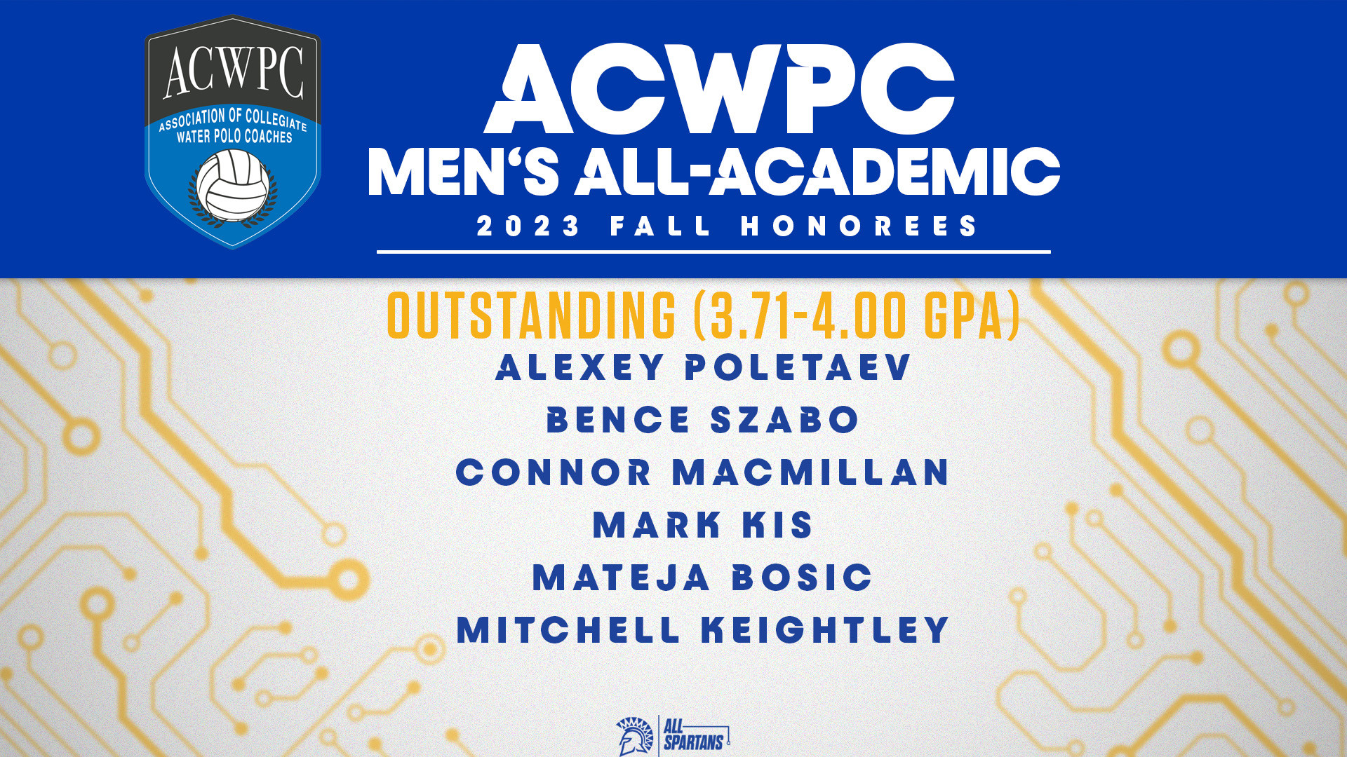 15 Spartans Earn ACWPC All-Academic Honors - SJSU Athletics - Official ...