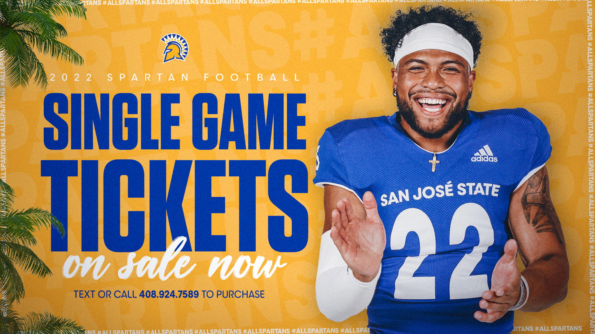 SJSU Releases Single-Game Tickets for Football - SJSU Athletics ...
