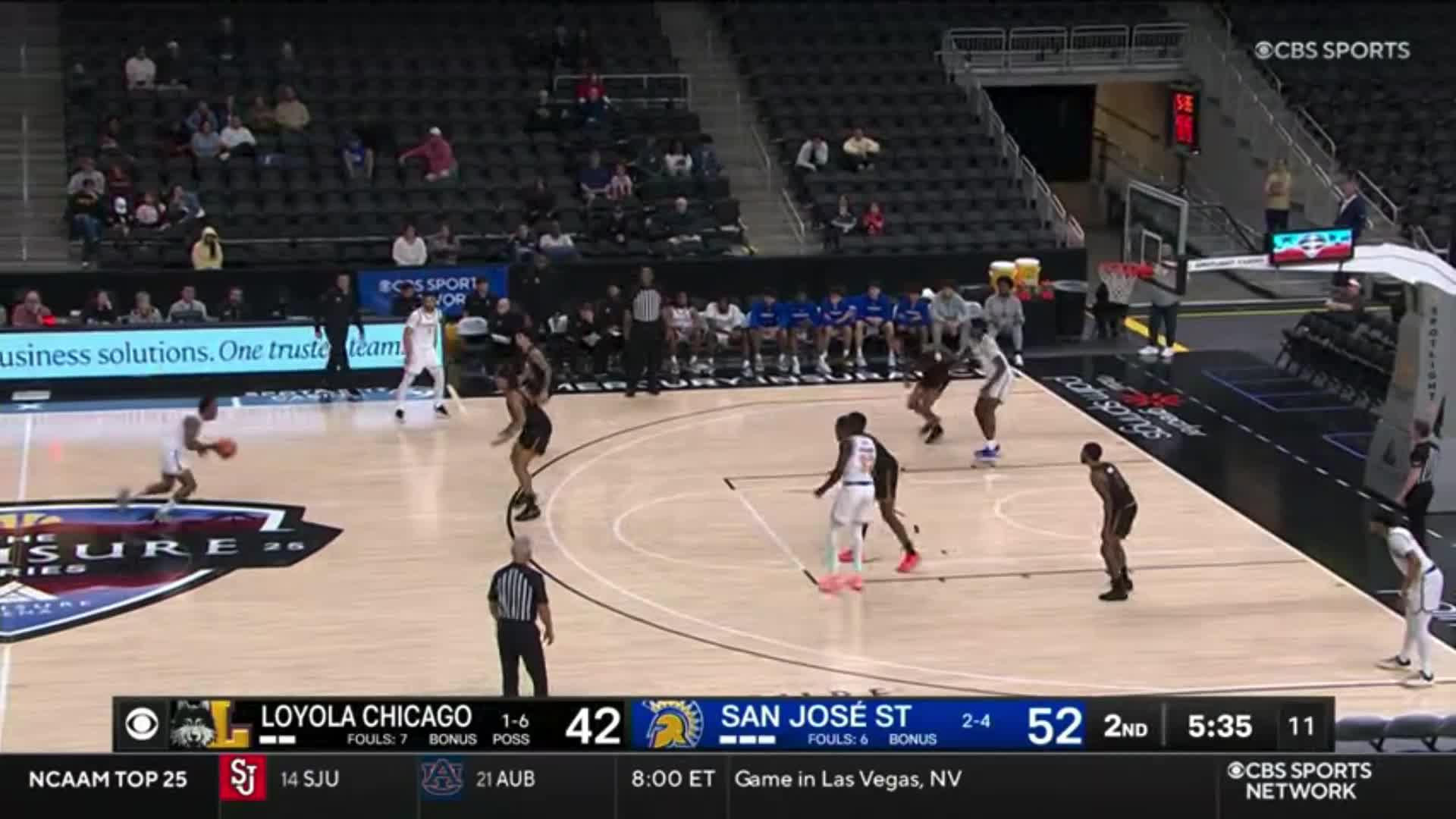 MBB Highlights vs. Loyola Chicago in the Acrisure Holiday Invitational ...