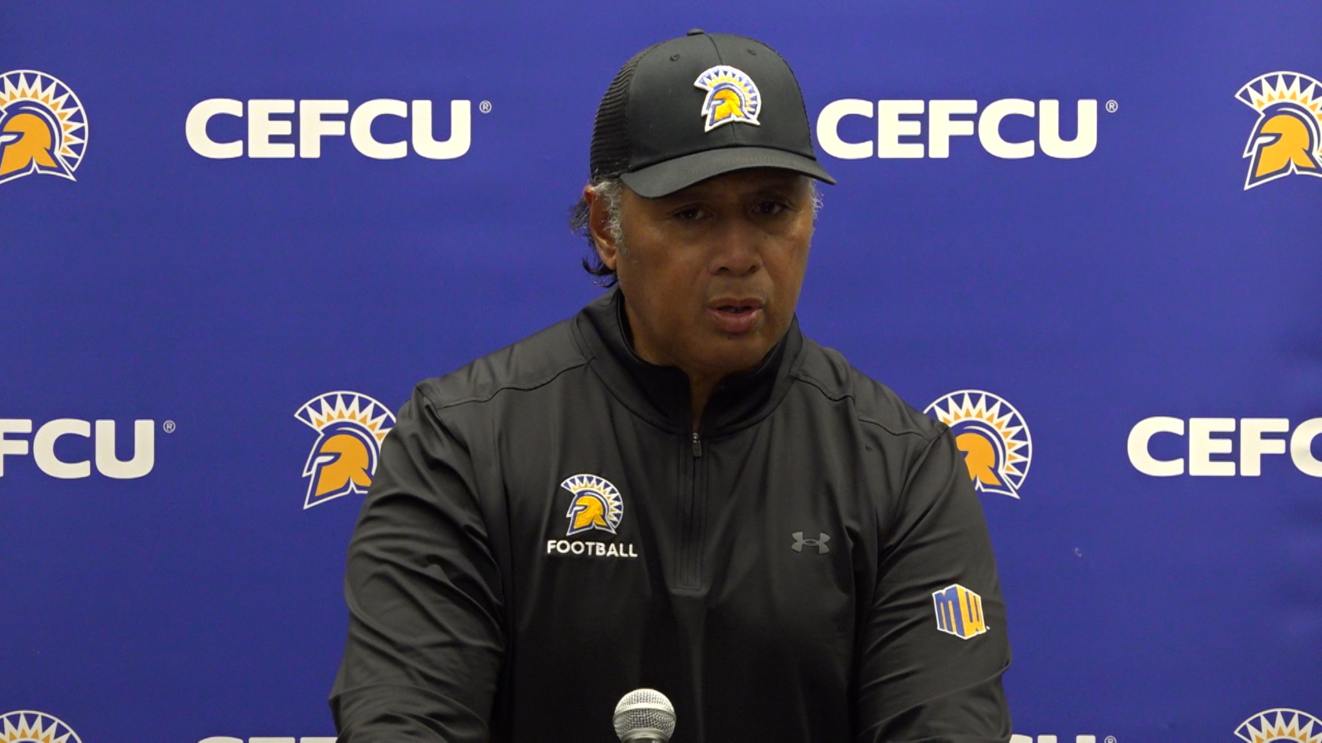 San José State Football Tuesday Press Conference - SJSU Athletics ...