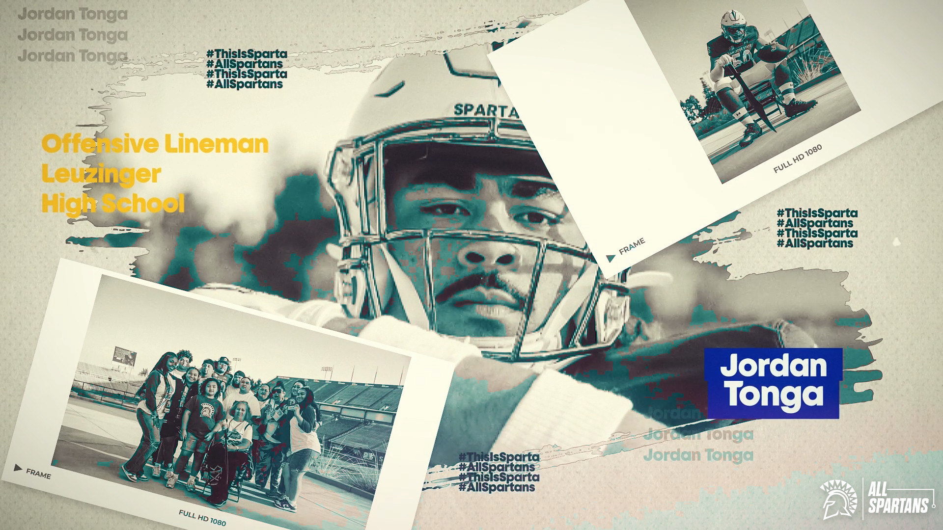 Jordan Tonga - Football National Signing Day 2025 - SJSU Athletics ...