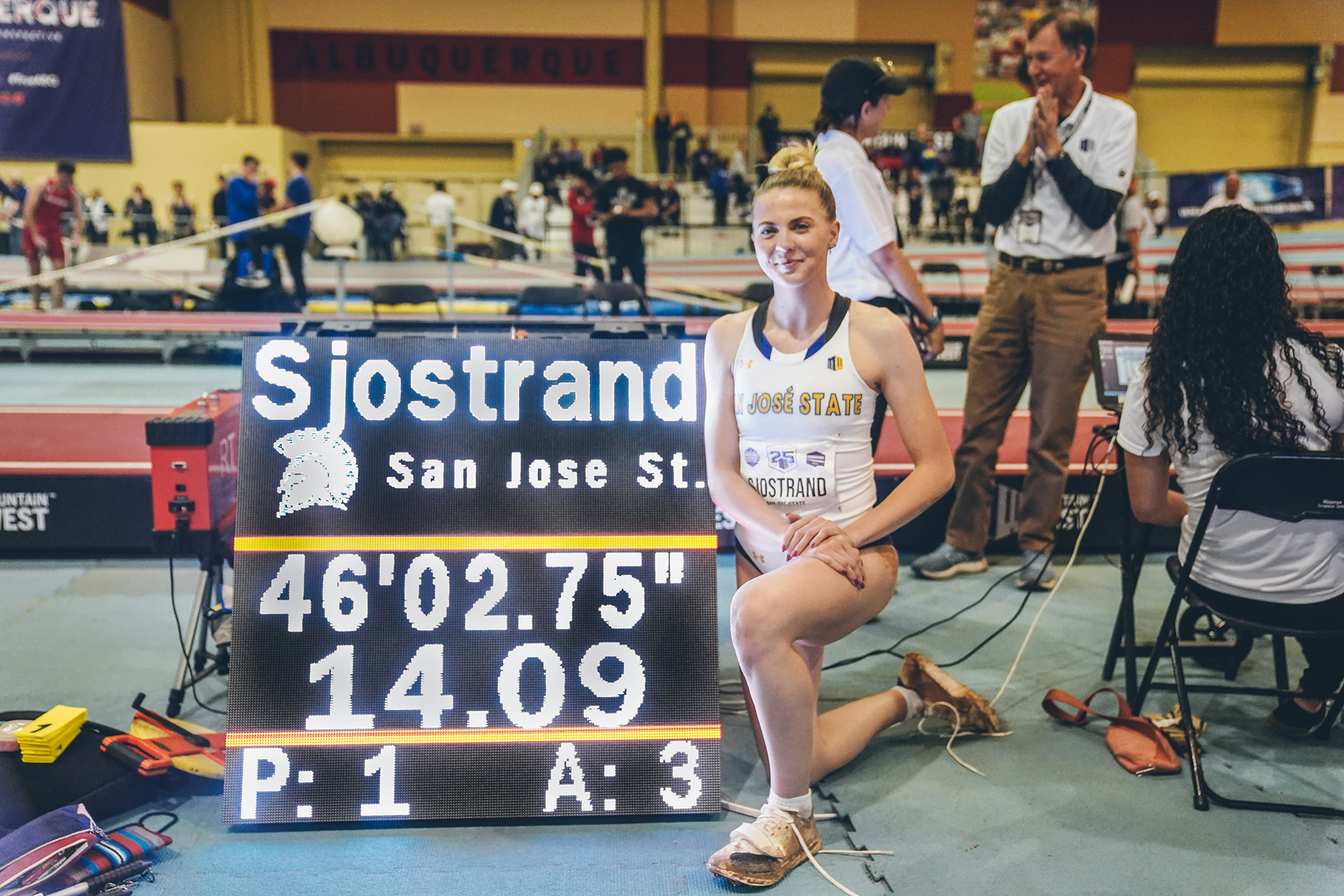 Sjostrand, Hagan Set For NCAA Indoor Nationals - SJSU Athletics ...