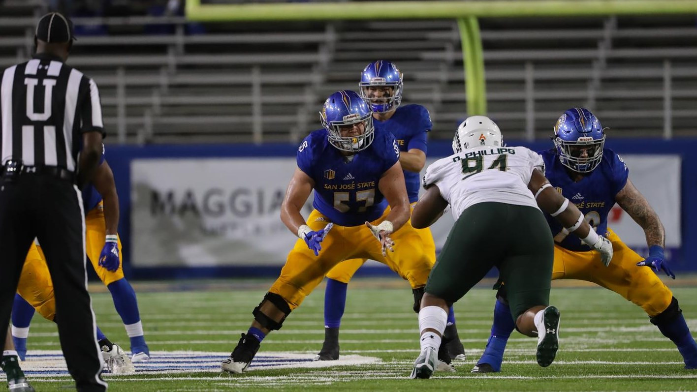 Trevor Robbins - Football 2021 - SJSU Athletics - Official Athletics ...