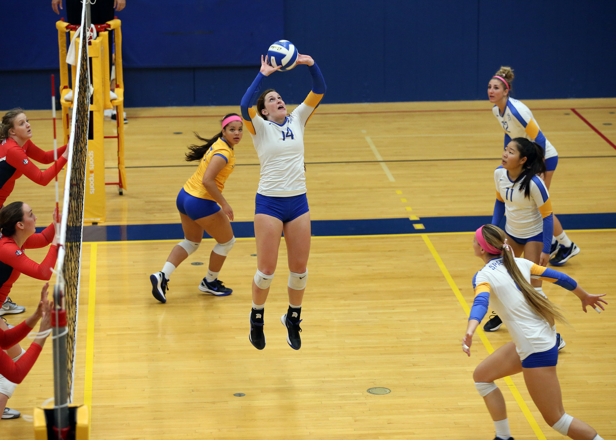 Volleyball Defeats Fresno State In Four Sets - SJSU Athletics - Official Athletics Website - San ...