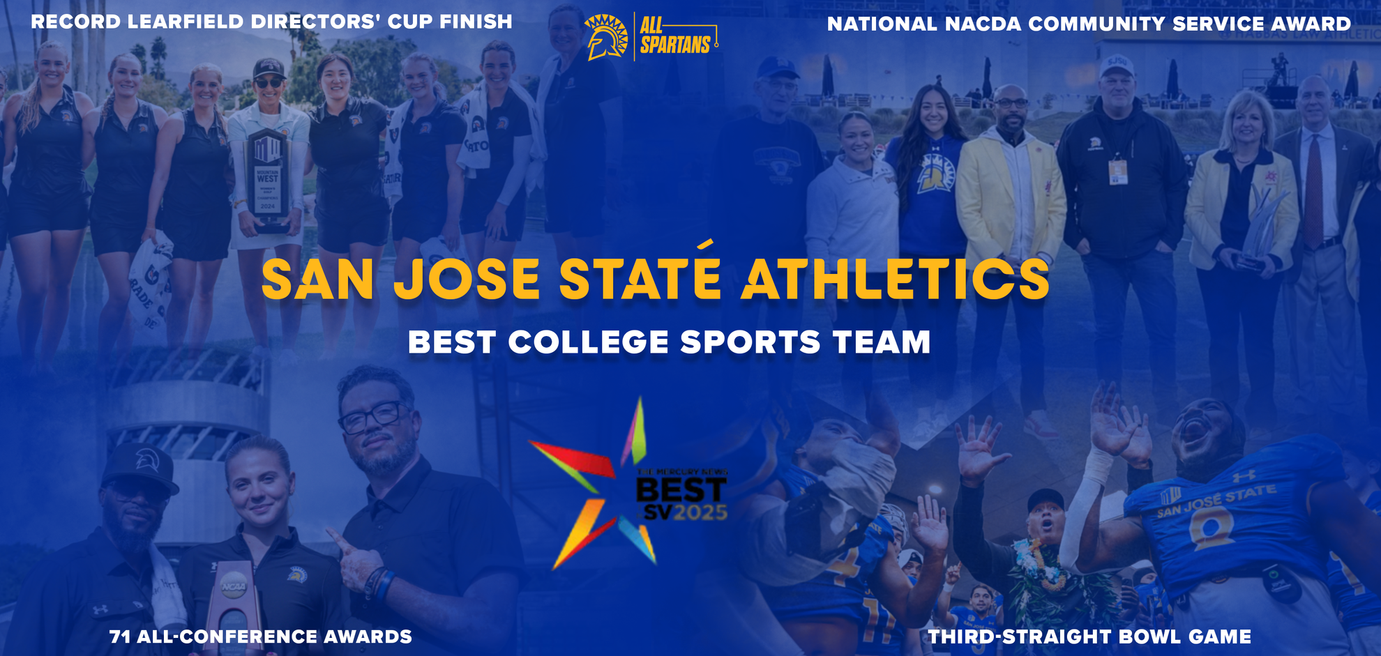 SJSU Named Best College Sports Team for the Second Consecutive Year by ...