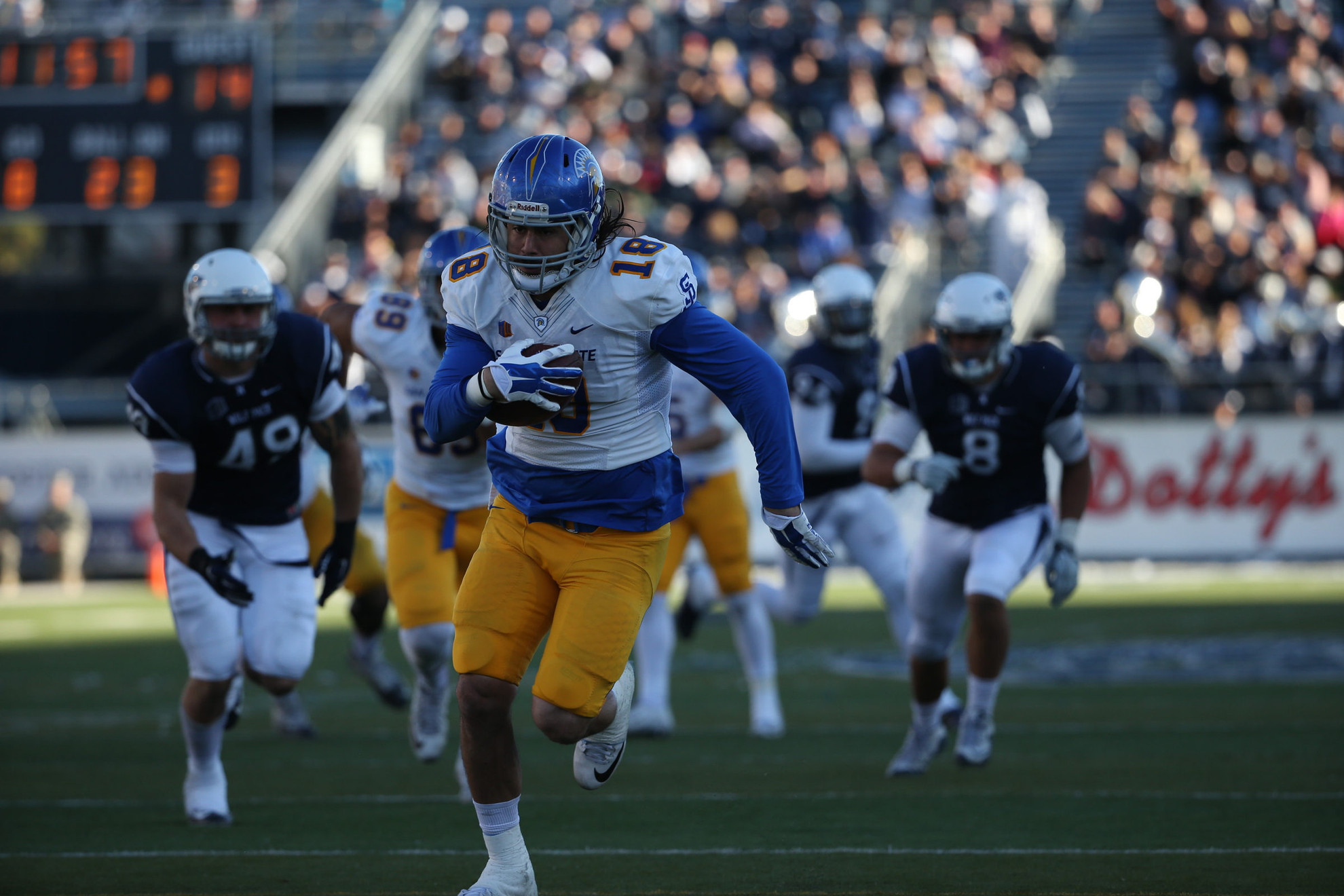Billy Freeman Named To John Mackey Award Watch List - SJSU Athletics ...