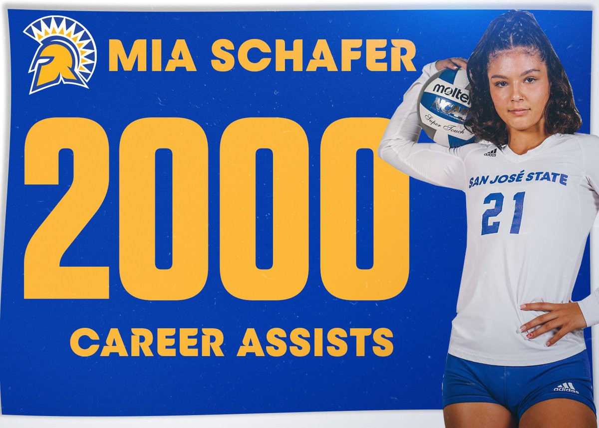 Mia Schafer - Women's Volleyball 2021 - SJSU Athletics - Official ...