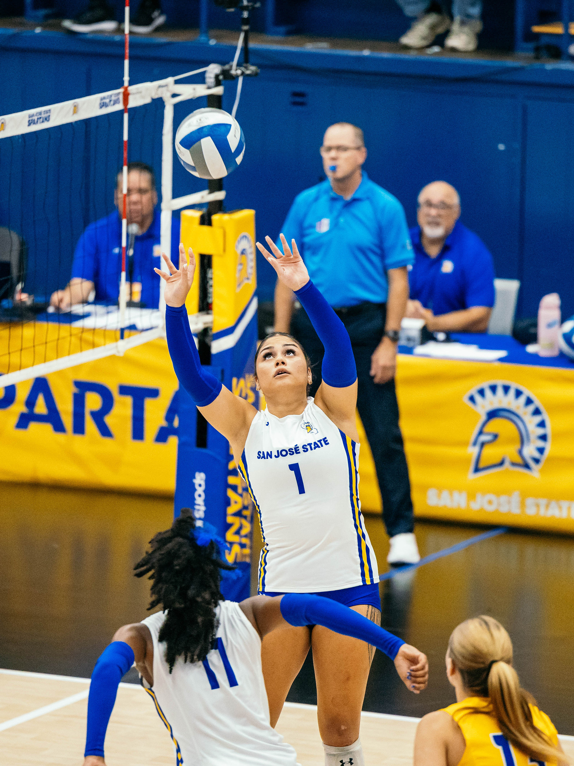 Hall Records Double-Double Against Utah Valley - SJSU Athletics - Official Athletics Website ...