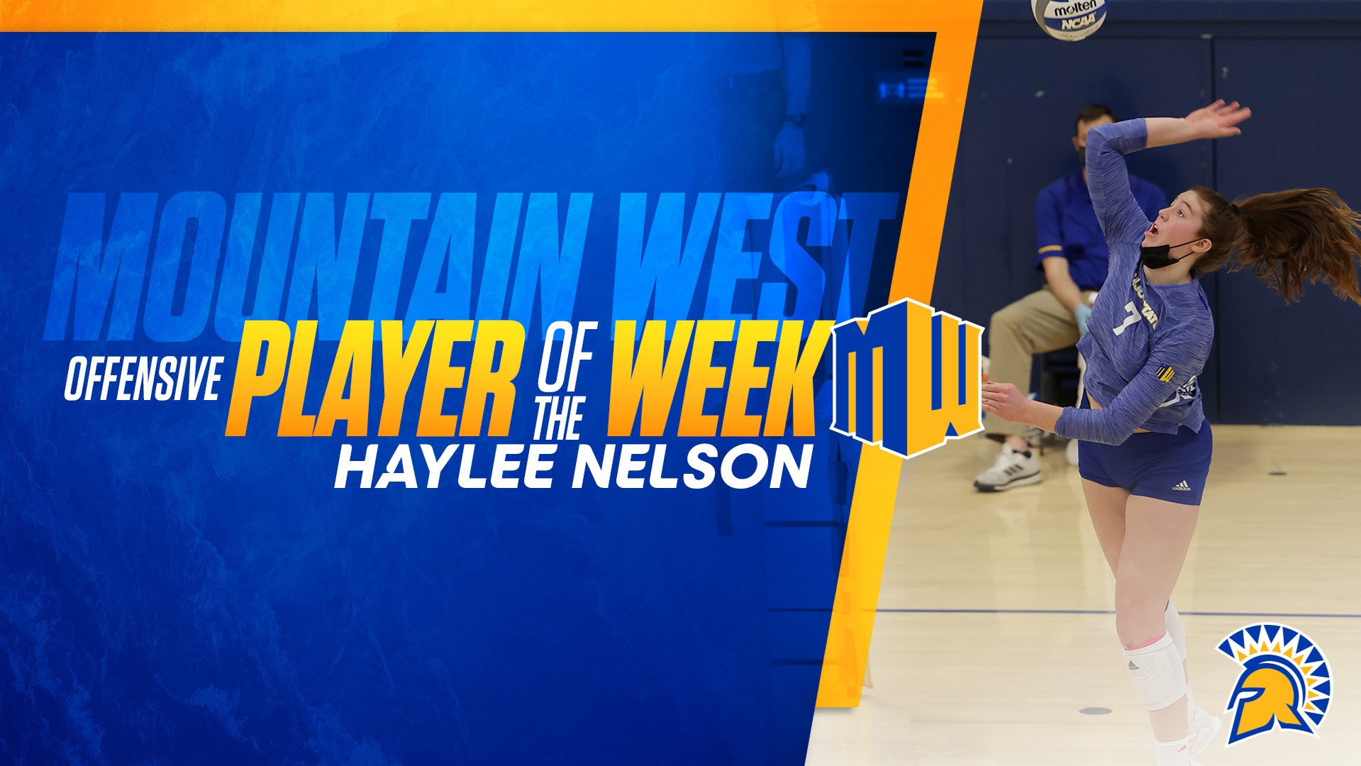 Haylee Nelson - MW Offensive Player of the Week - SJSU Athletics ...