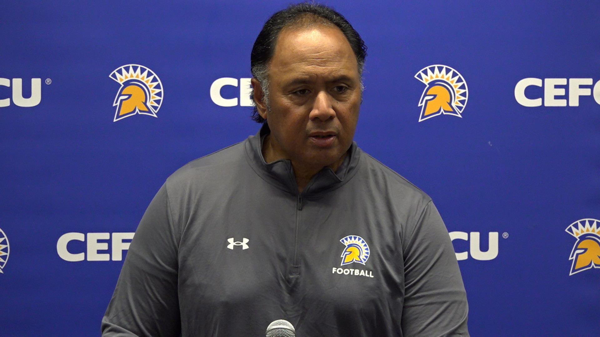 San José State Football Tuesday Press Conference - SJSU Athletics ...