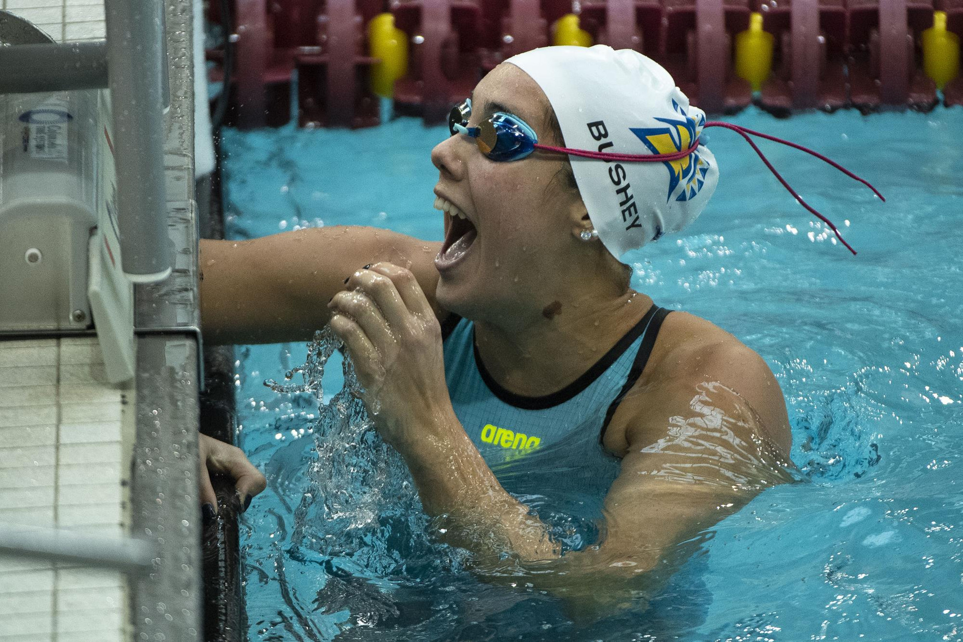 Bushey Sets Records; Powers Spartans To 4th At NIC Swim Meet - SJSU ...