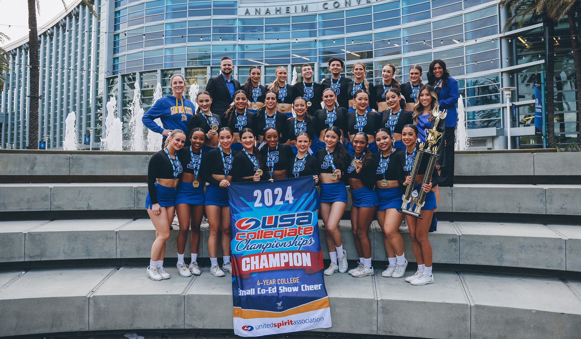 SJSU Cheer Team Finishes First For Second Straight Year at USA ...