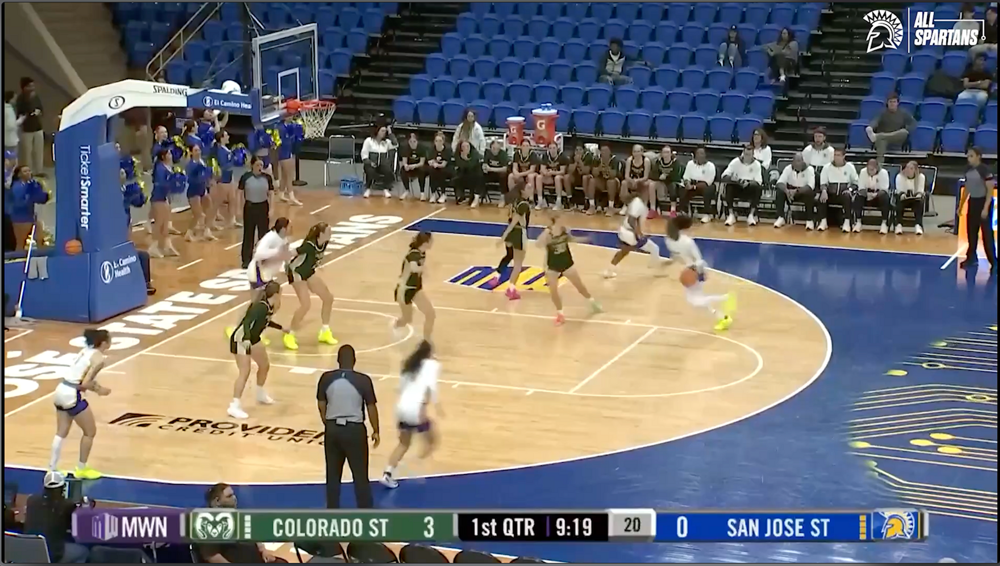 Highlights: Women's Basketball Senior Night vs. Colorado State - SJSU ...