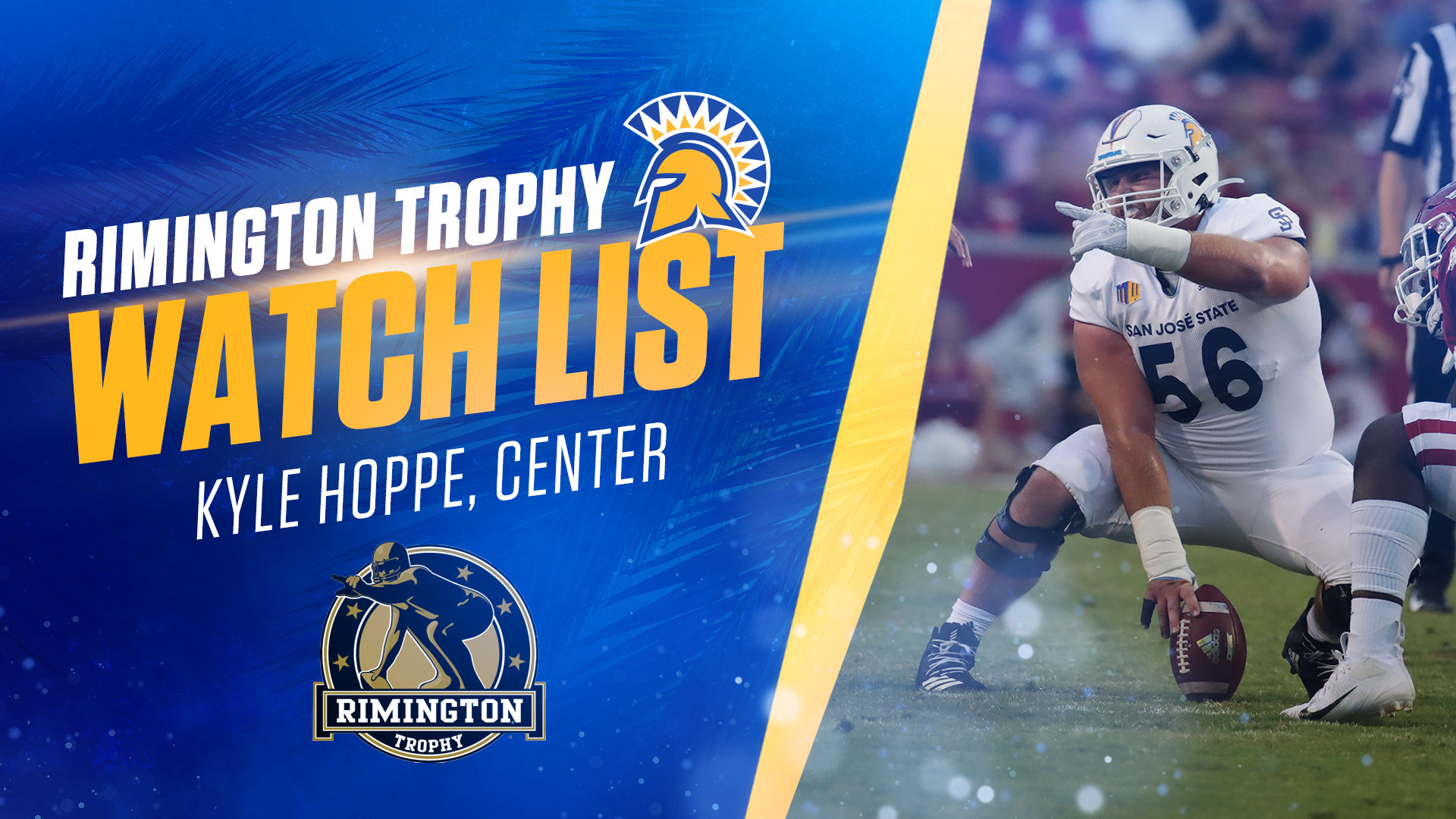 San Jose State's Kyle Hoppe On Rimington Trophy Watch List - SJSU ...