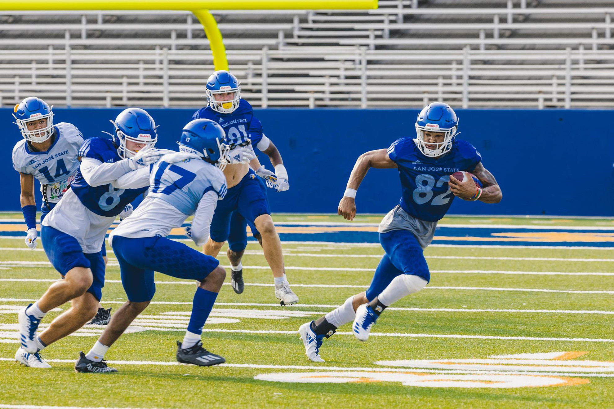 A 2-By-2 Spartan Football Scrimmage - SJSU Athletics - Official ...