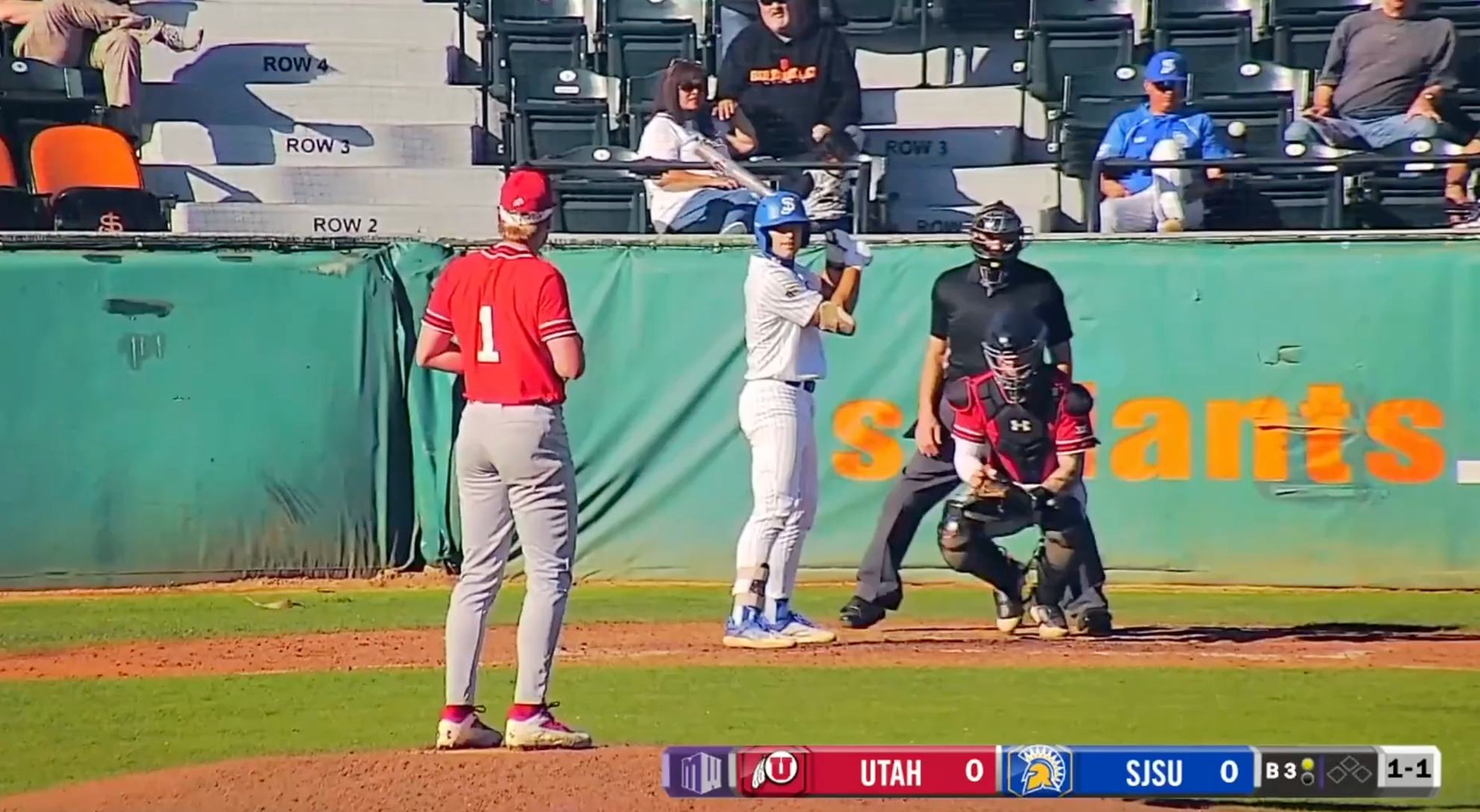 Highlights Utah vs. San José State Game One - SJSU Athletics - Official Athletics Website - San ...