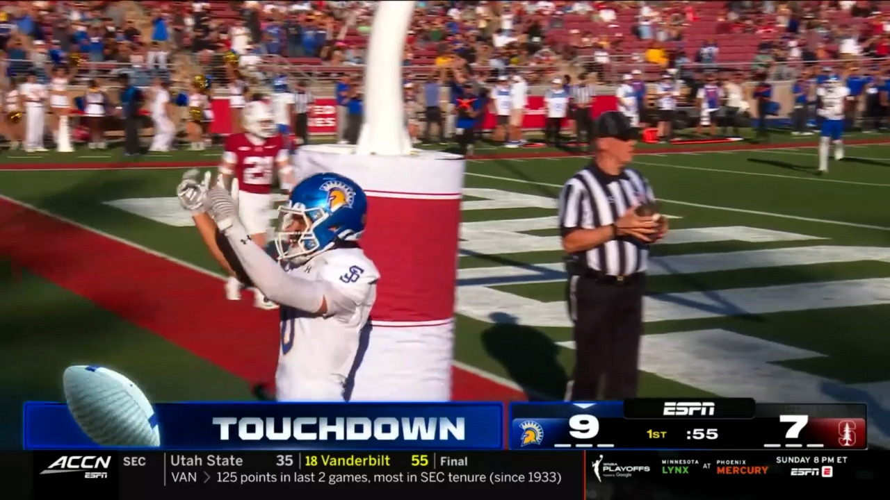 HIGHLIGHTS: SJSU vs. Stanford - SJSU Athletics - Official Athletics ...