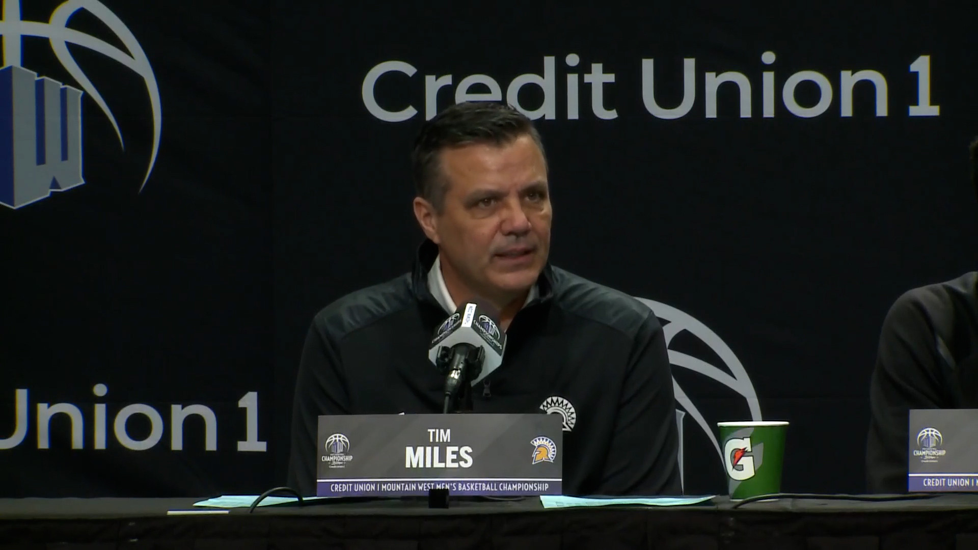 Coach Tim Miles Following the Spartans Game vs. New Mexico Thursday ...