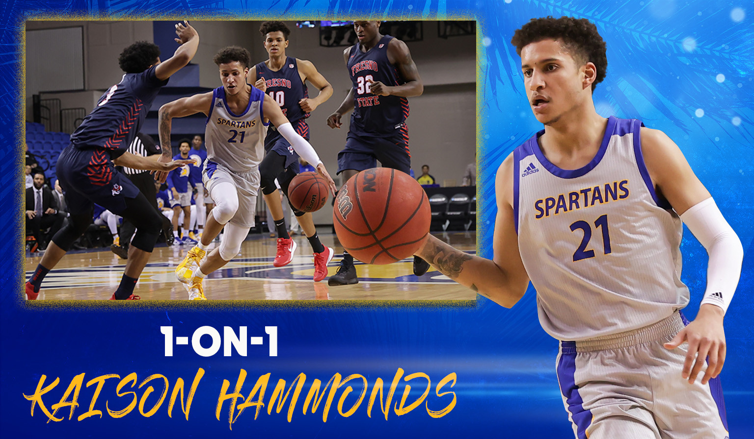 One-On-One: Kaison Hammonds - SJSU Athletics - Official Athletics ...