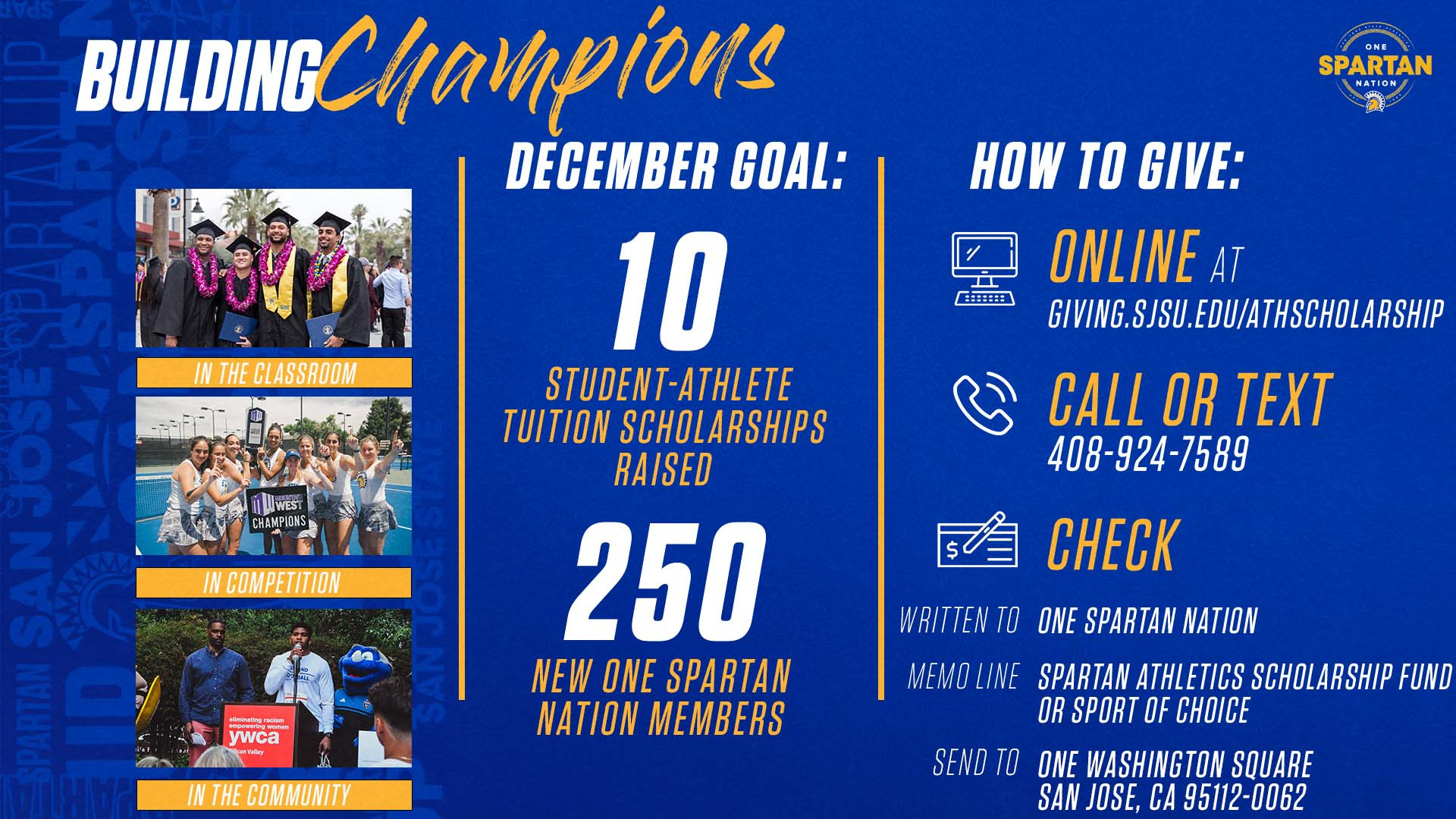 San José State Athletics Announces End-of-Year Campaign - SJSU ...