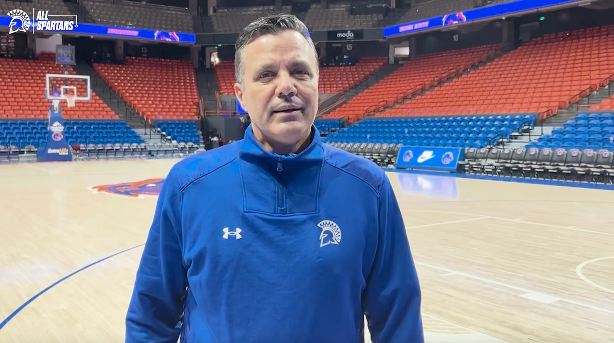 Coach Miles Postgame at Boise State - SJSU Athletics - Official ...