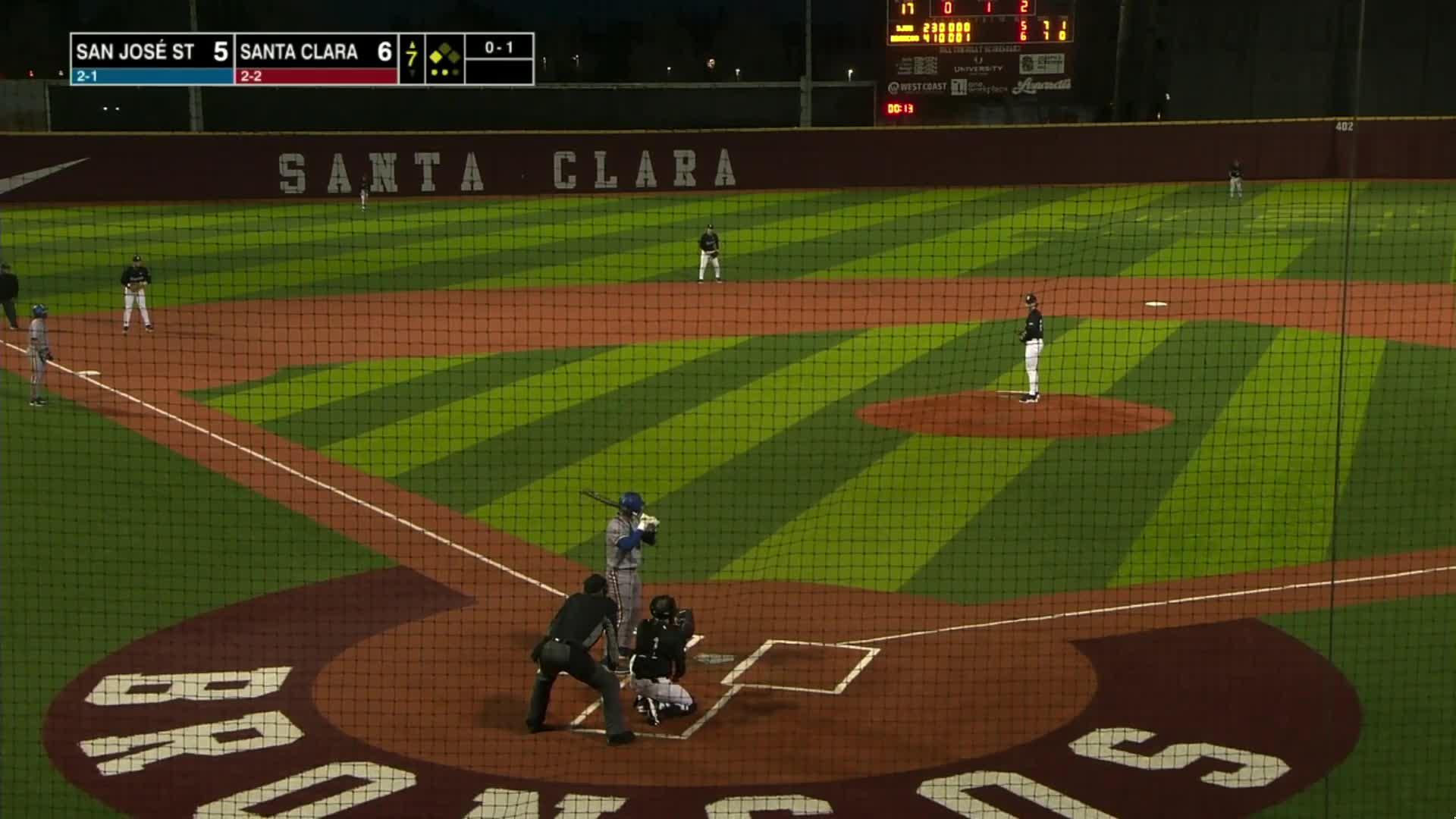 Highlights: Baseball at Santa Clara 2/18/26 - SJSU Athletics - Official ...
