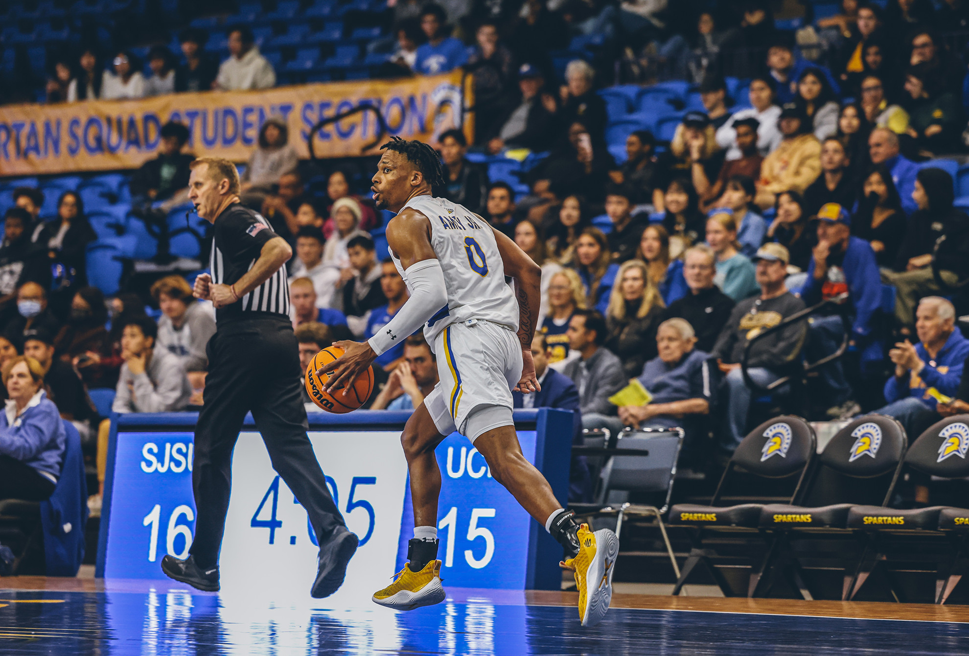 Myron (MJ) Amey, Jr. - Men's Basketball 2023-24 - SJSU Athletics ...