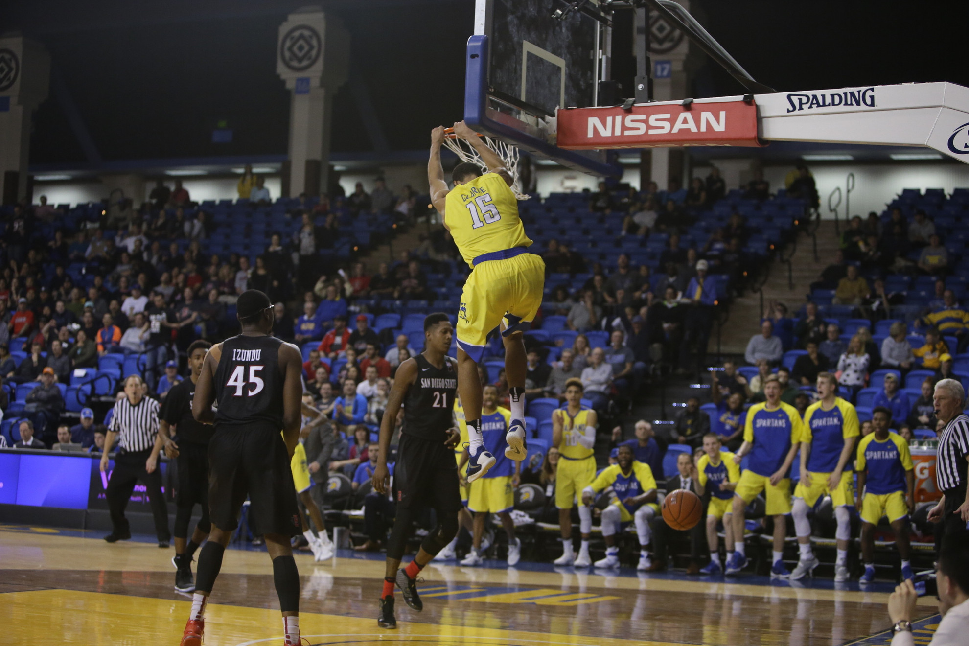 Jaycee Hillsman - Men's Basketball 2017-18 - SJSU Athletics - Official ...