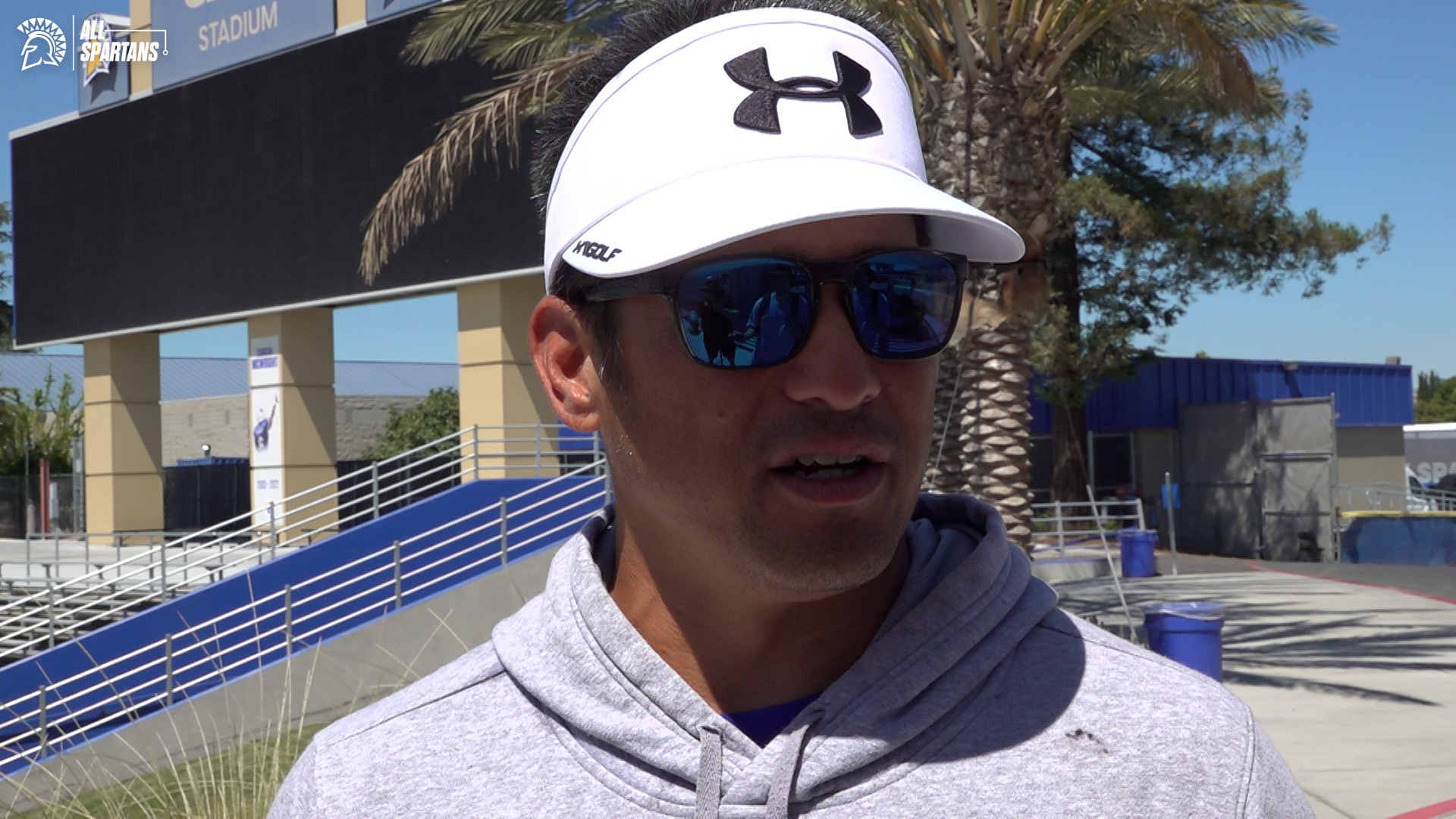 Offensive Coordinator Craig Stutzmann Following Second Day of Training ...