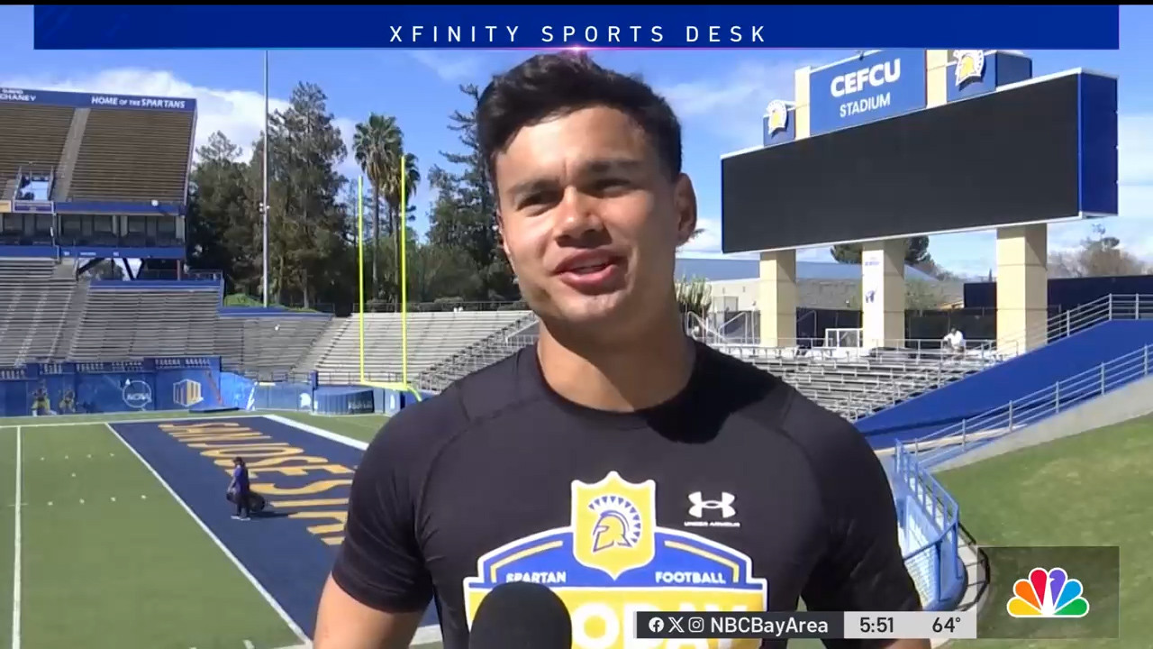 NBC Bay Area at SJSU's 2024 Pro Day - SJSU Athletics - Official ...