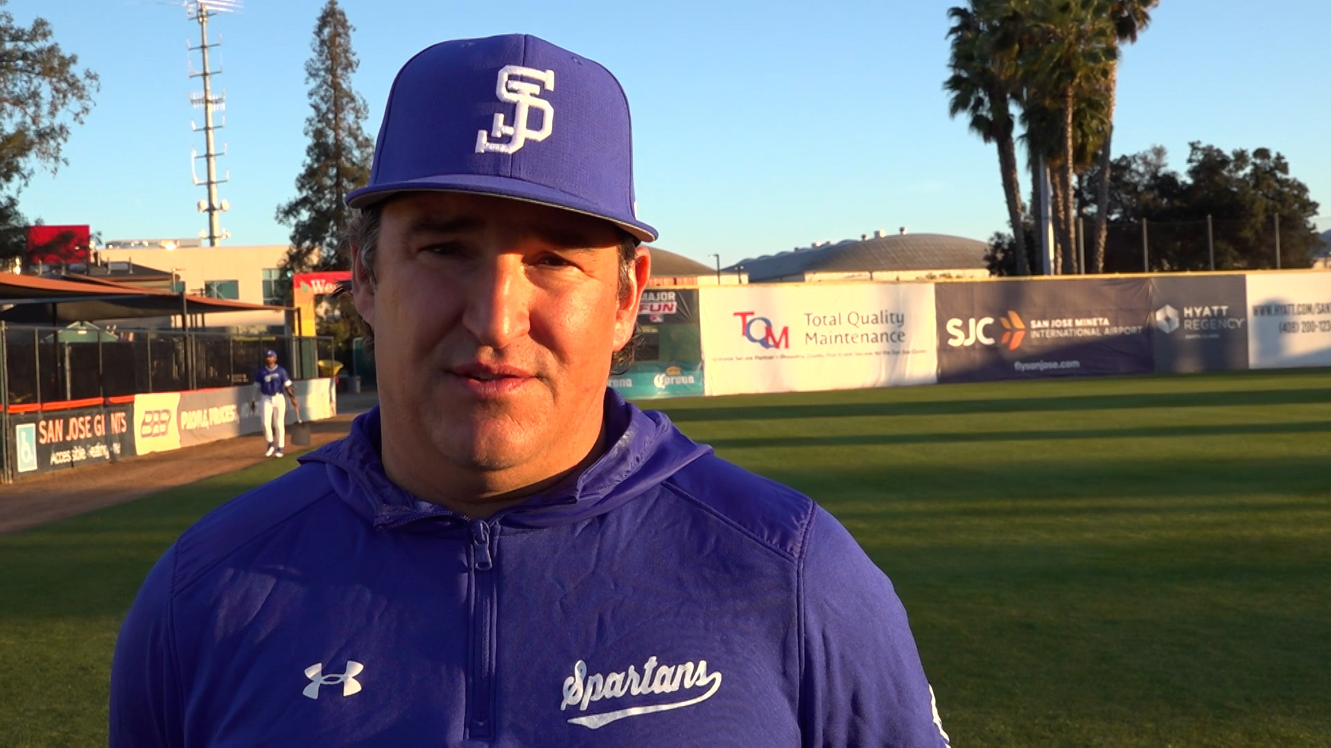 Head Coach Brad Sanfilippo - Santa Clara Post Game - SJSU Athletics - Official Athletics Website ...
