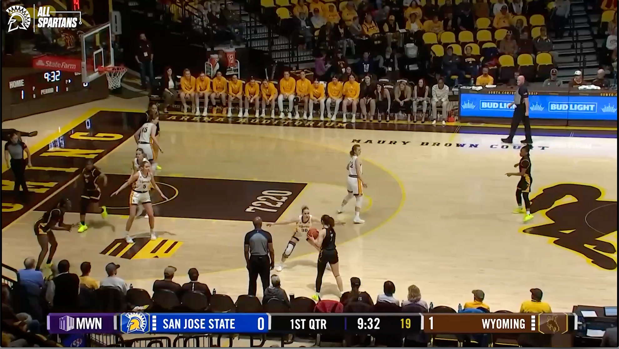 Highlights: Women's Basketball at Wyoming - SJSU Athletics - Official ...