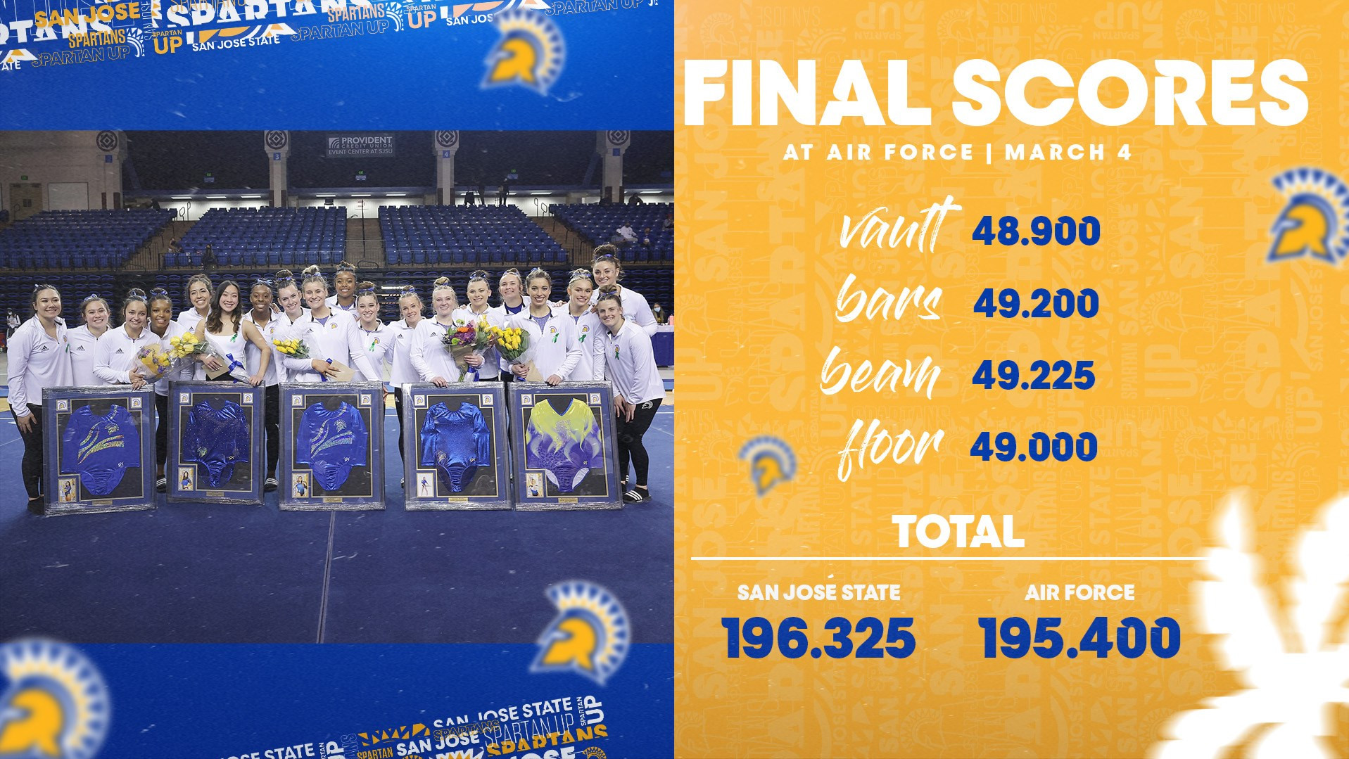 Spartans Sweep Event Titles At Air Force Friday Night - SJSU Athletics ...
