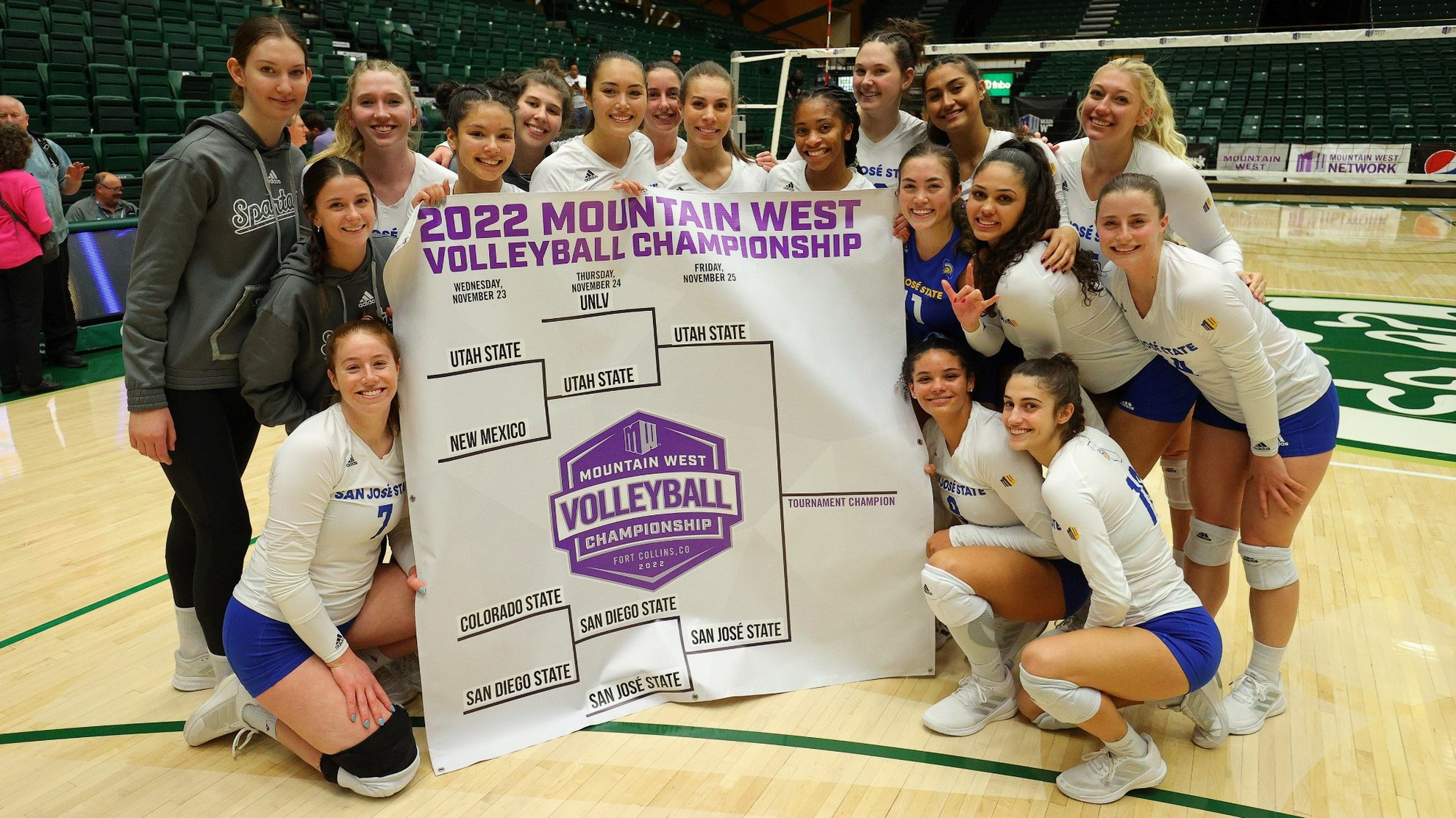 Spartan Volleyball Advances To MW Championship Match - SJSU Athletics ...