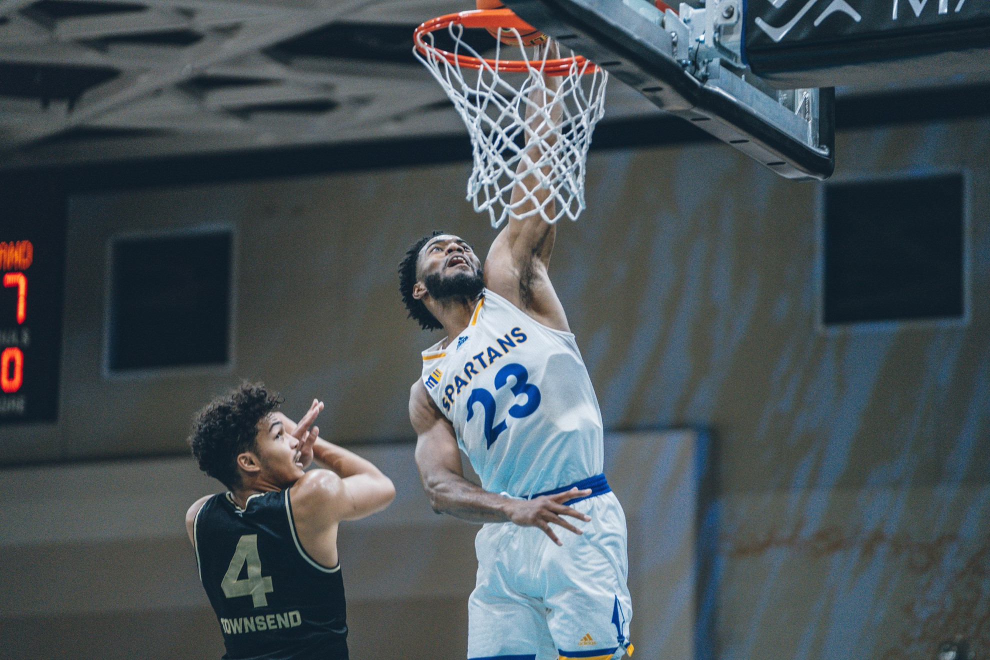 Spartans Defeat Oakland Behind 25 From Tolbert - SJSU Athletics ...