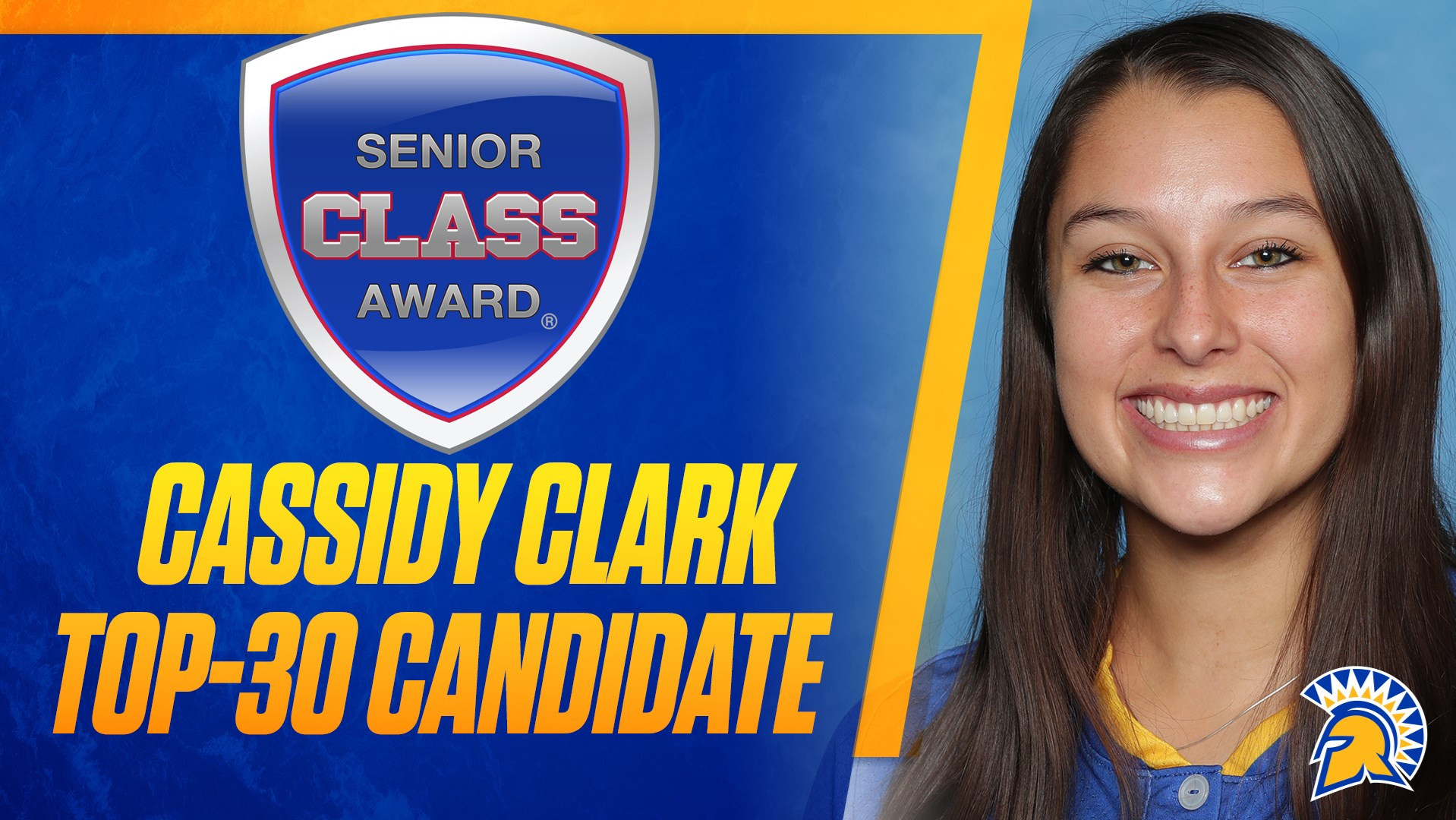 Cassidy Clark Named Top-30 For 2020 Senior CLASS Award - SJSU Athletics ...