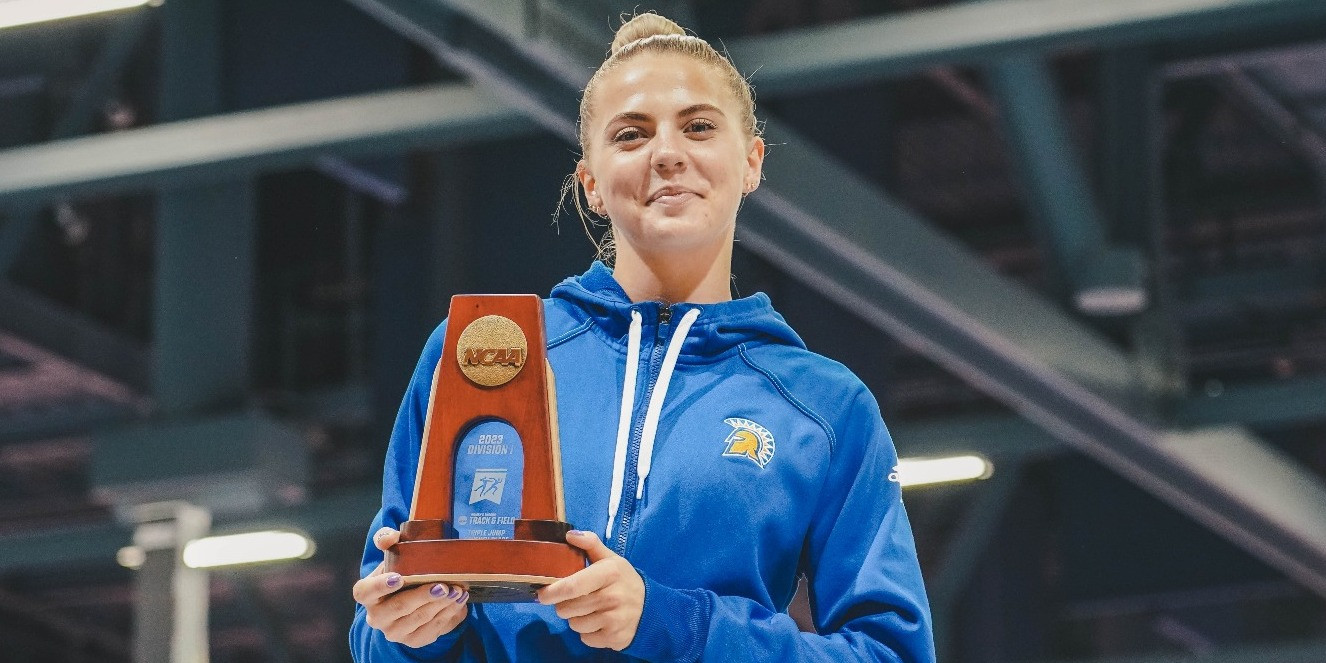 Emilia Sjostrand Named Co-Mountain West Indoor Track & Field Student ...