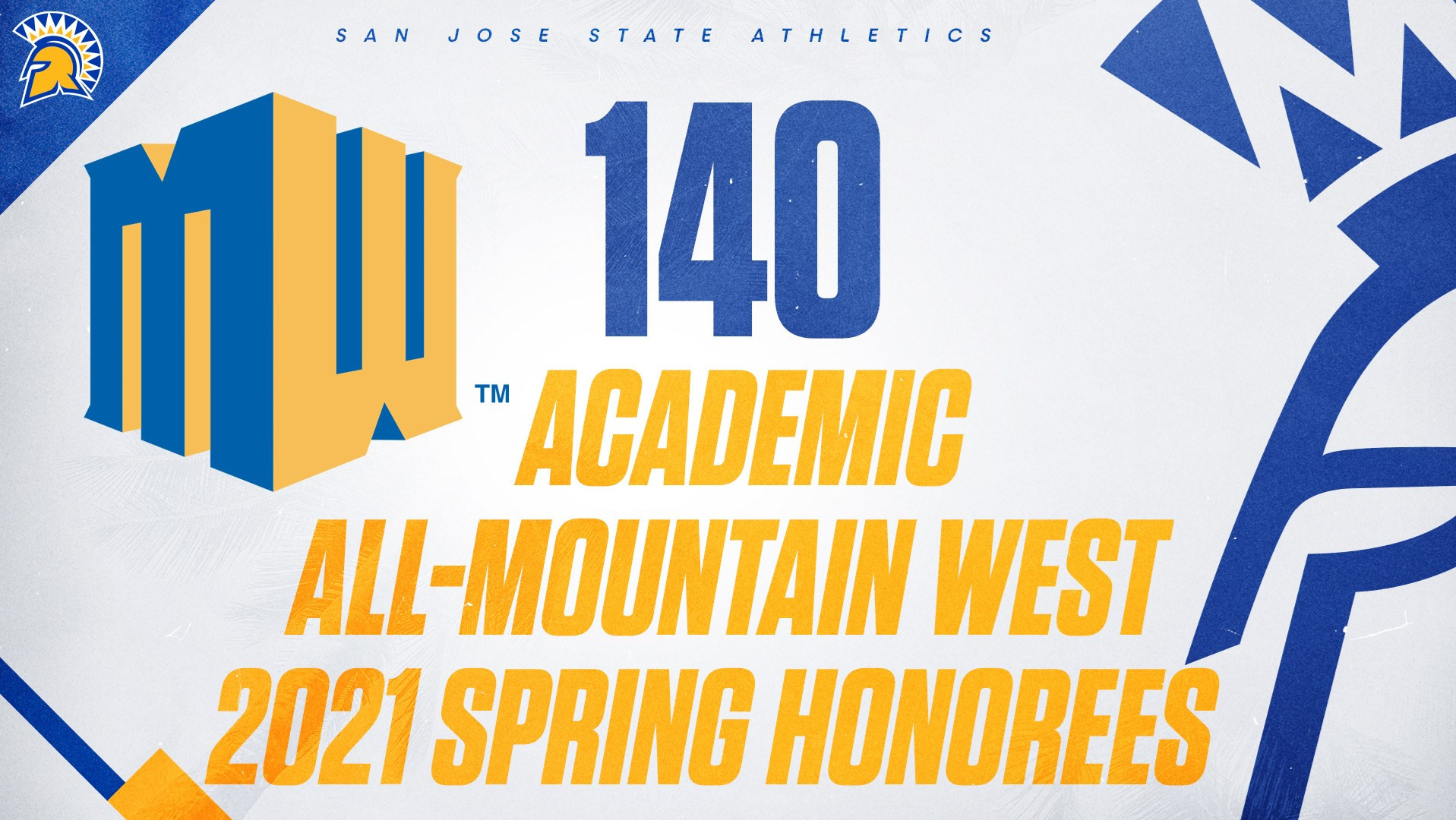 140 Spartan Student-Athletes Receive Academic All-MW Honors - SJSU ...