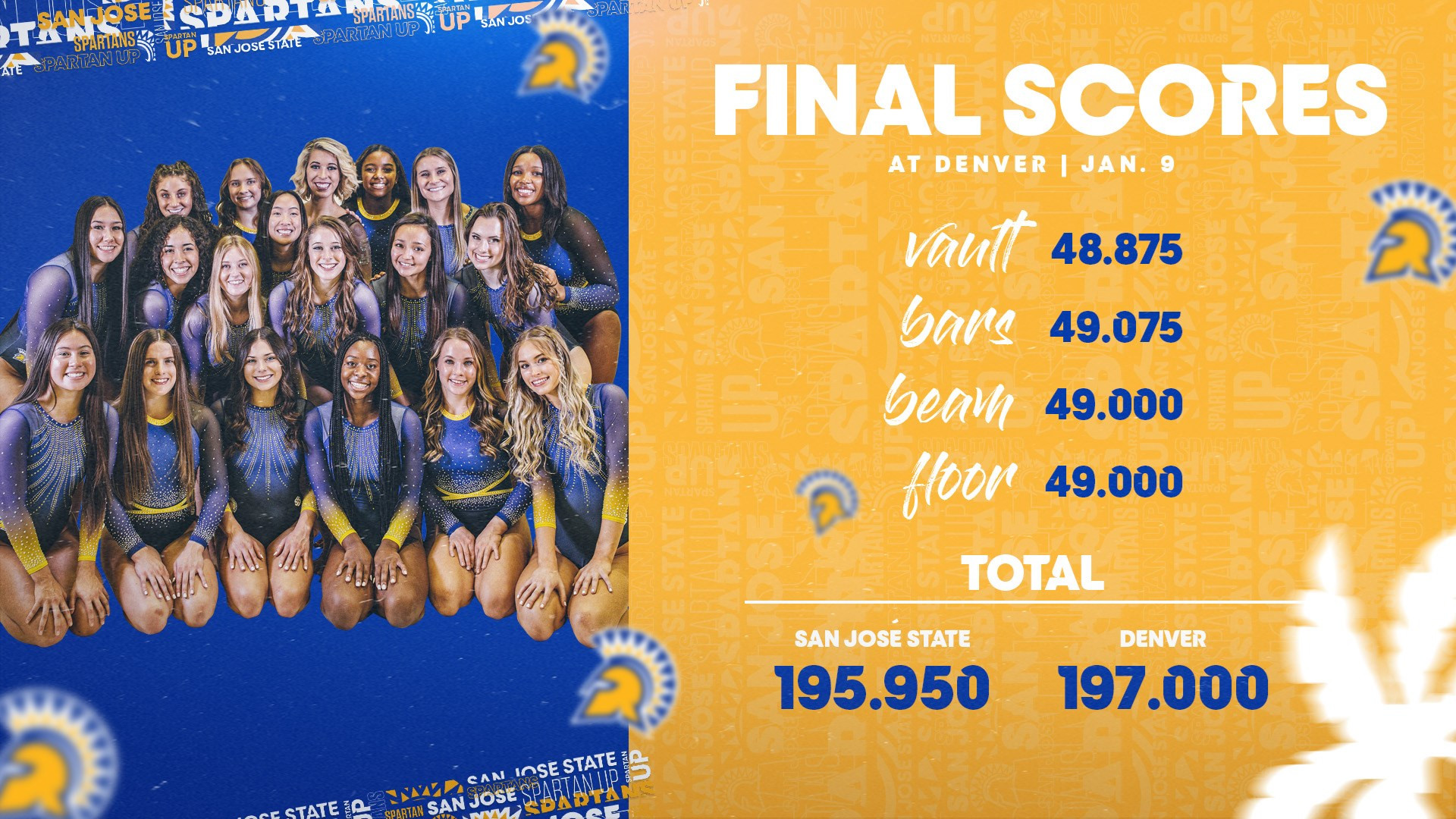 Women's Gymnastics Impressive In 2022 Opener - SJSU Athletics - Official Athletics Website - San ...