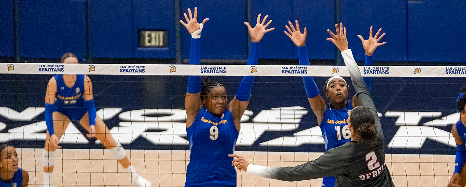 Hewitt-Smith Blocks Her Way Into Record Book - SJSU Athletics ...
