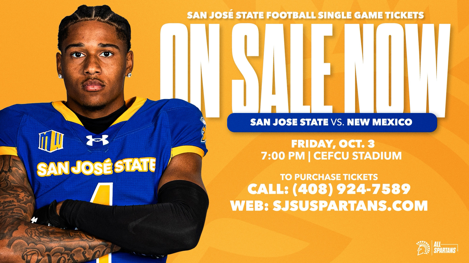 Get your SJSU vs. New Mexico tickets now! - SJSU Athletics - Official ...