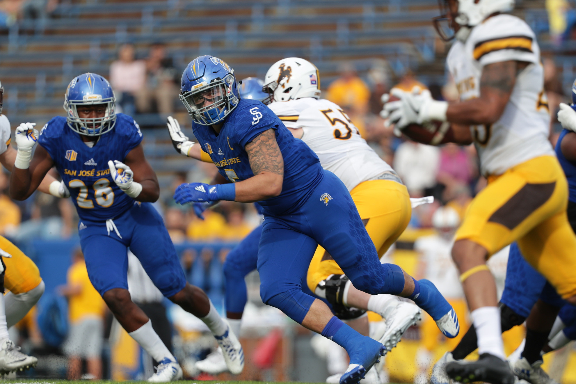 SJSU Alum Frank Ginda Named USFL Defensive Player of the Year - SJSU ...