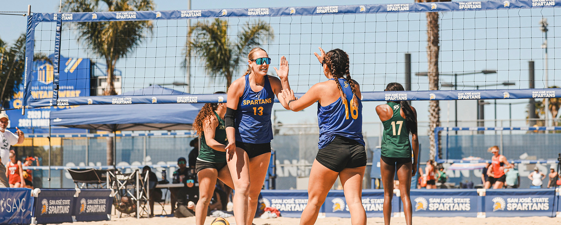 Spartans Play Final Home Contests of 2024 at Spartan Beach This Weekend ...