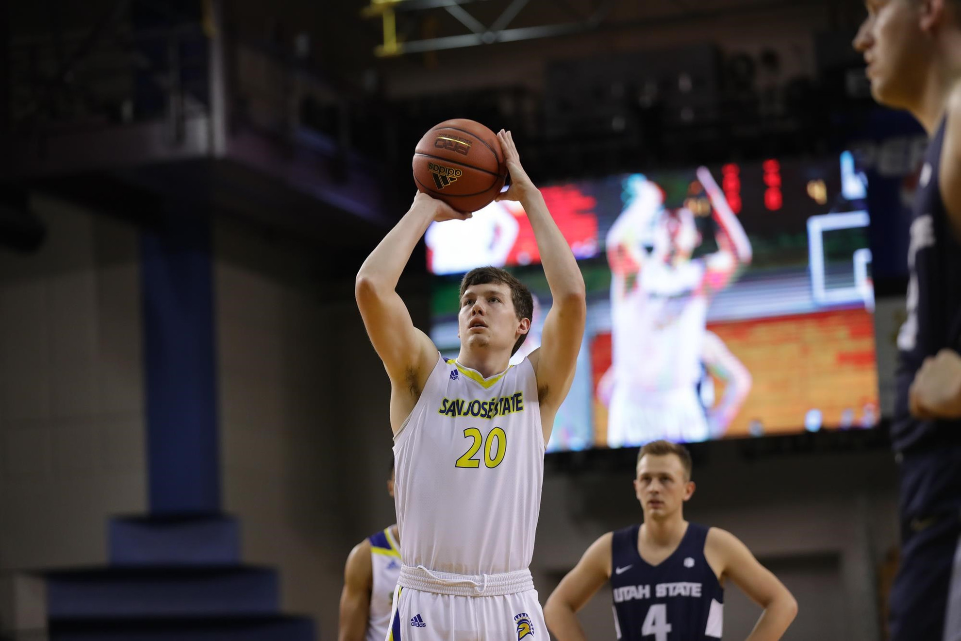 Noah Baumann - Men's Basketball 2018-19 - SJSU Athletics - Official ...